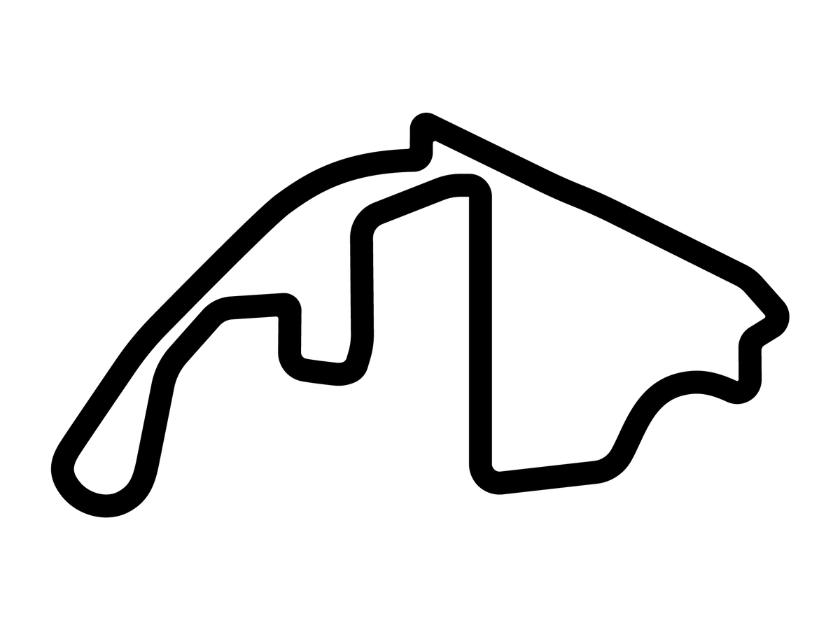 Yas Marina Corkscrew Circuit Decal – TrackDecals