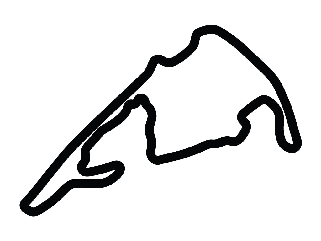 Virginia International Raceway Grand East Course Decal – TrackDecals