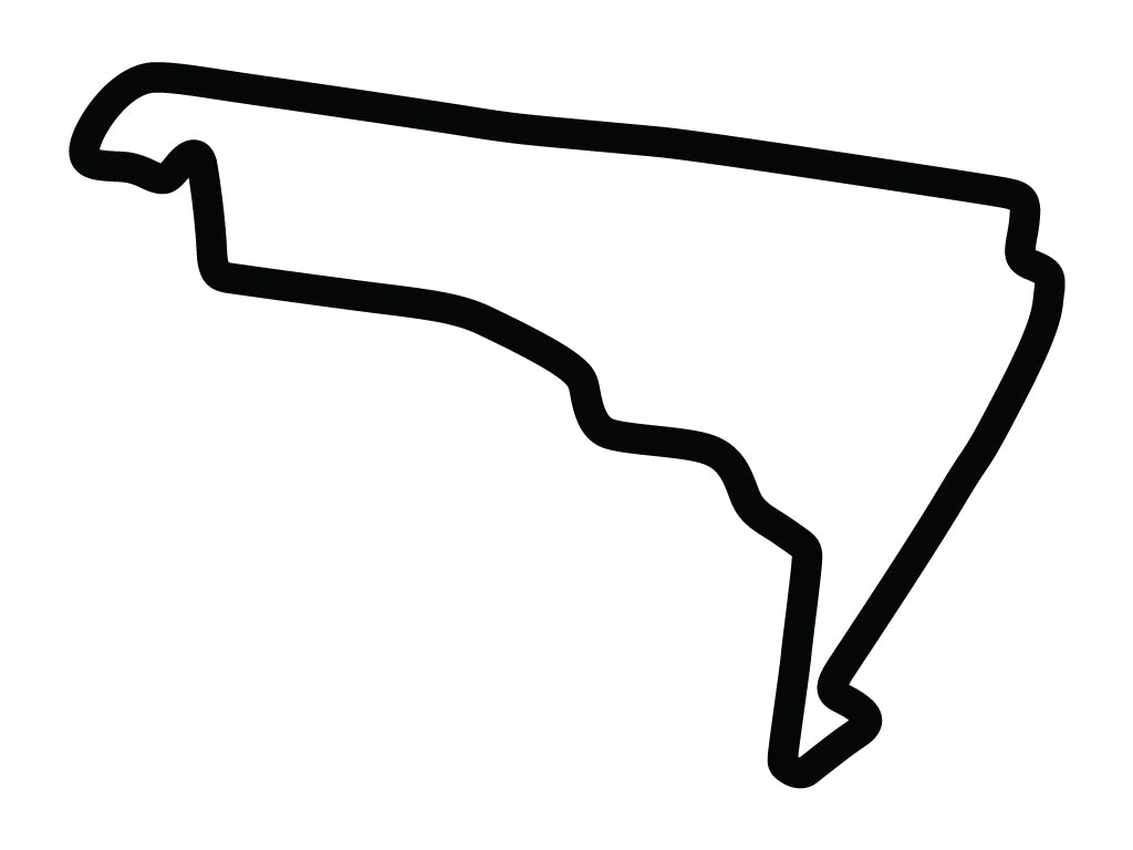 Autodromo Hermanos Rodriguez GP with Foro Sol Circuit Decal – TrackDecals