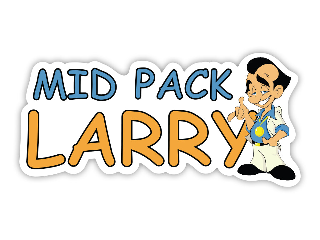 Mid Pack Larry Sticker – TrackDecals