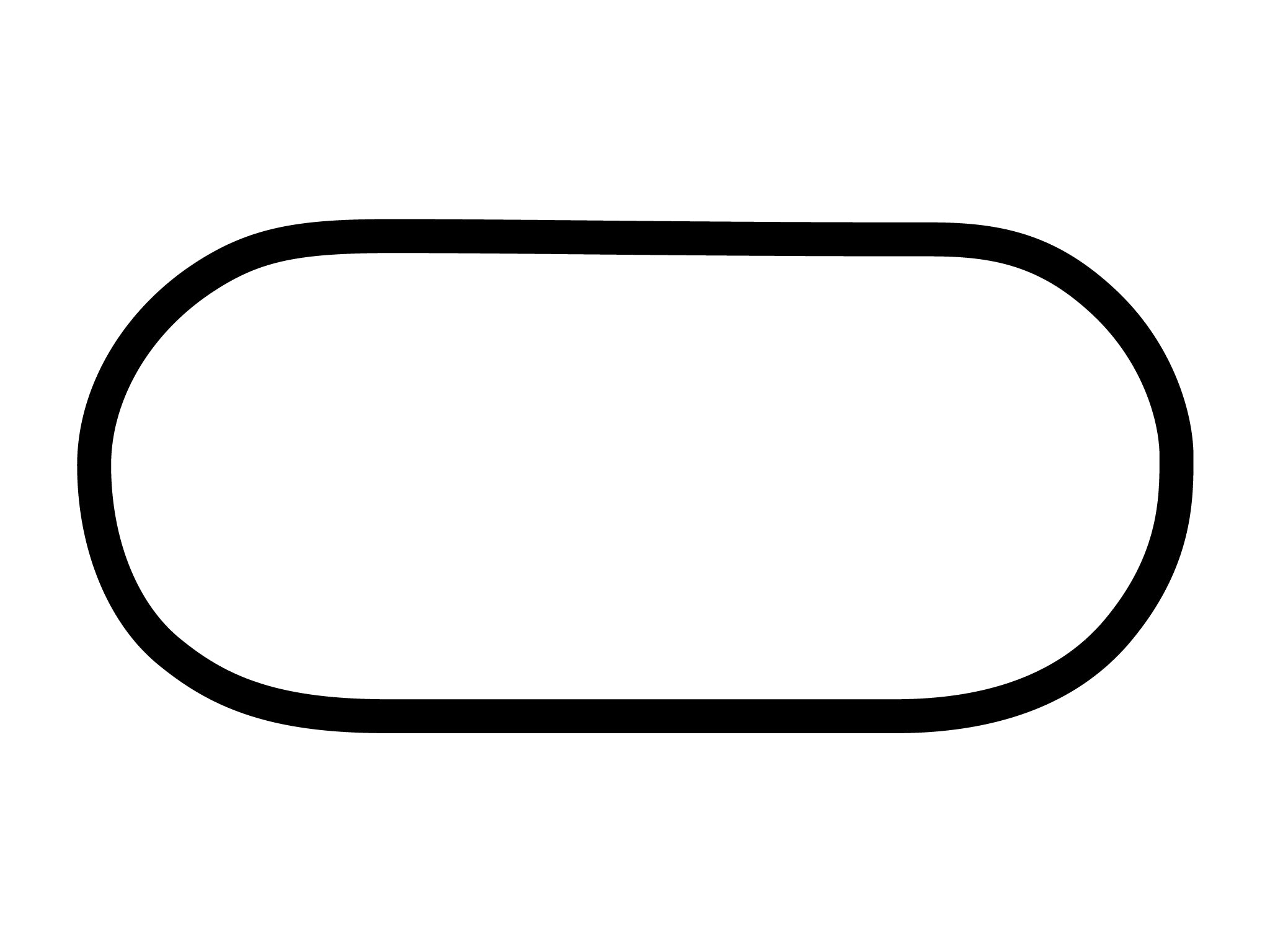 Oval Shape Clipart