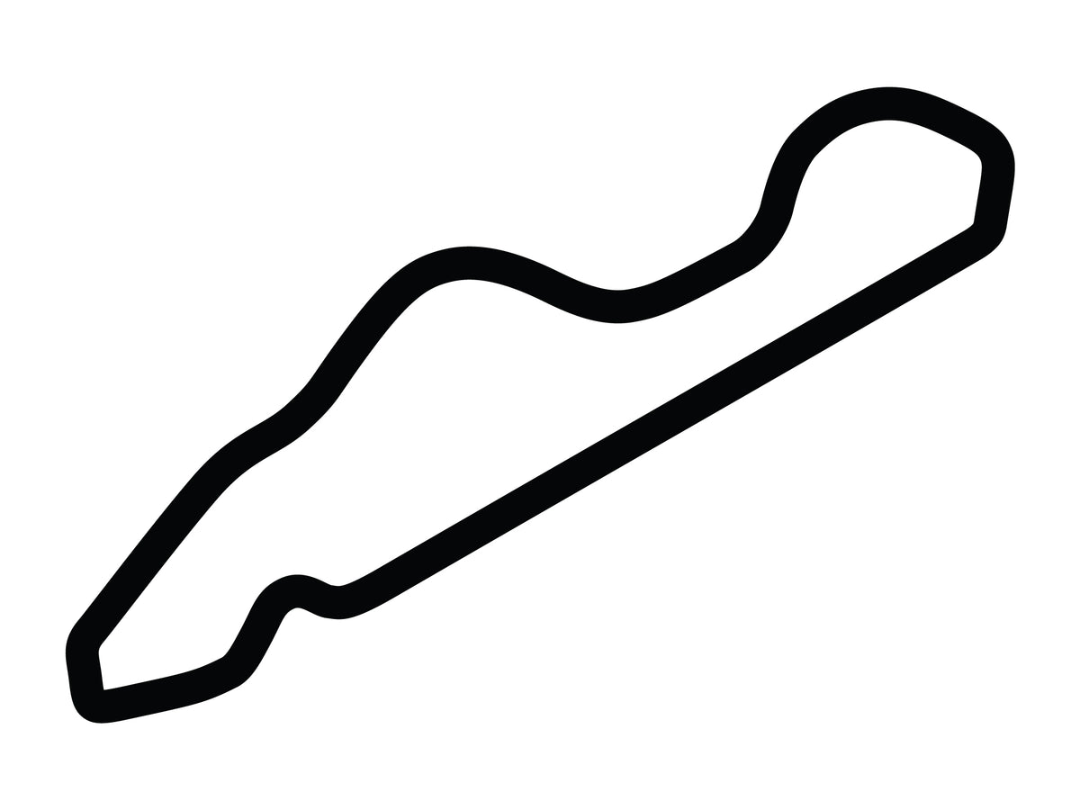 National Corvette Museum Motorsports Park Race Loop With Chicane Cours ...