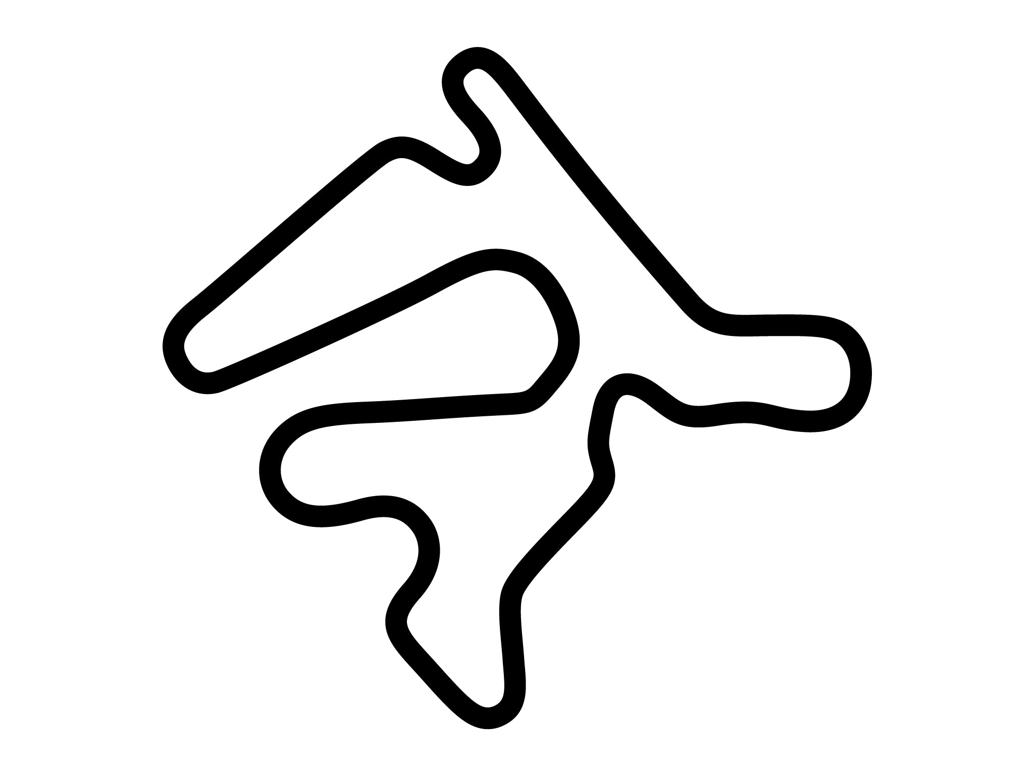 Pineview Run Road Course – TrackDecals