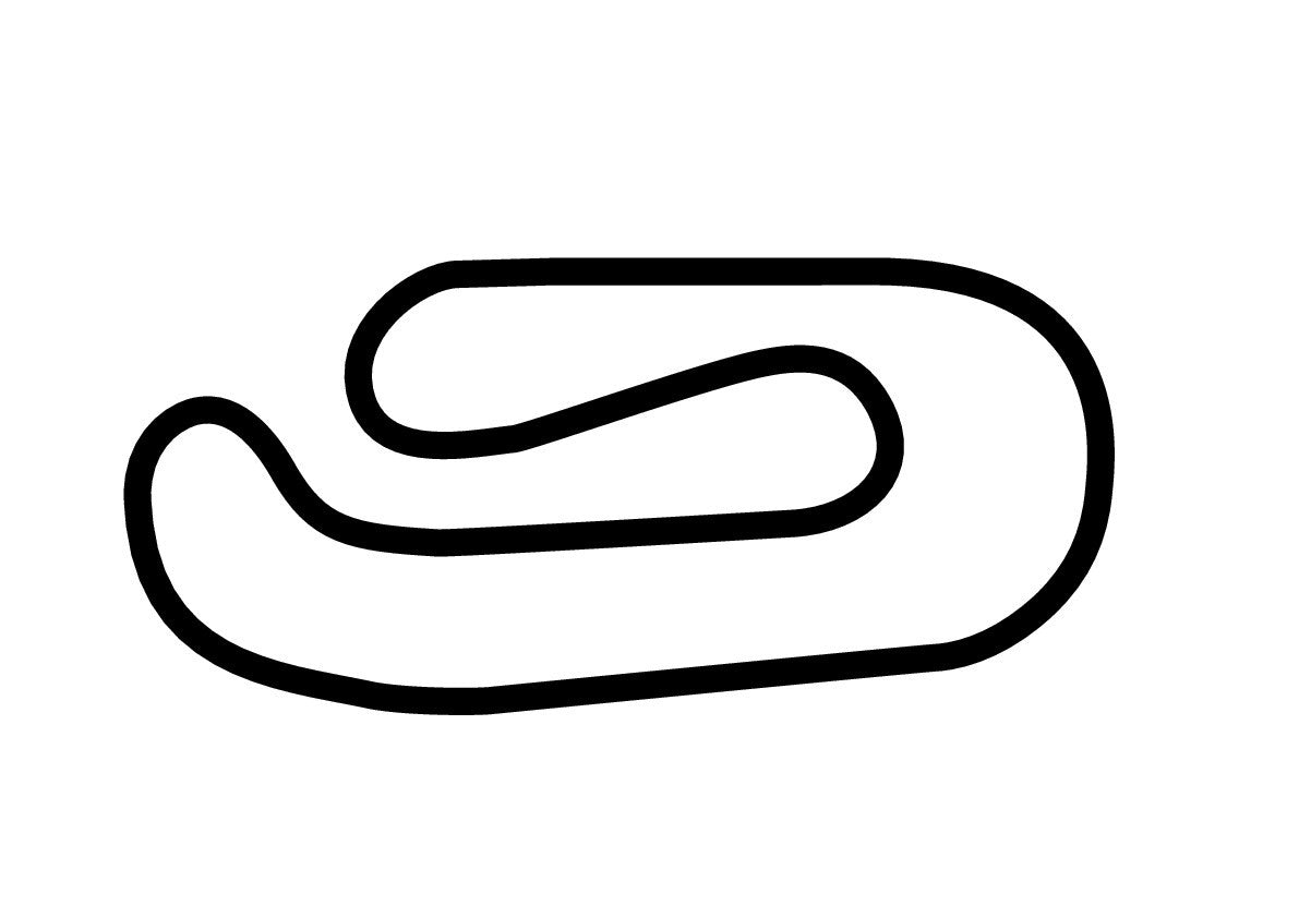 Rockingham Speedway Road Course Decal – TrackDecals